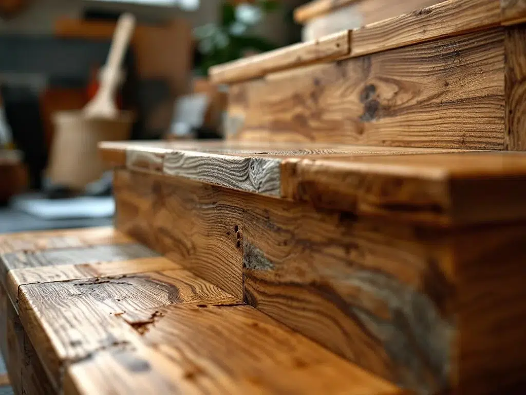 Kan je gerecyclede materialen gebruiken voor traprenovatie? - de Woonzaken